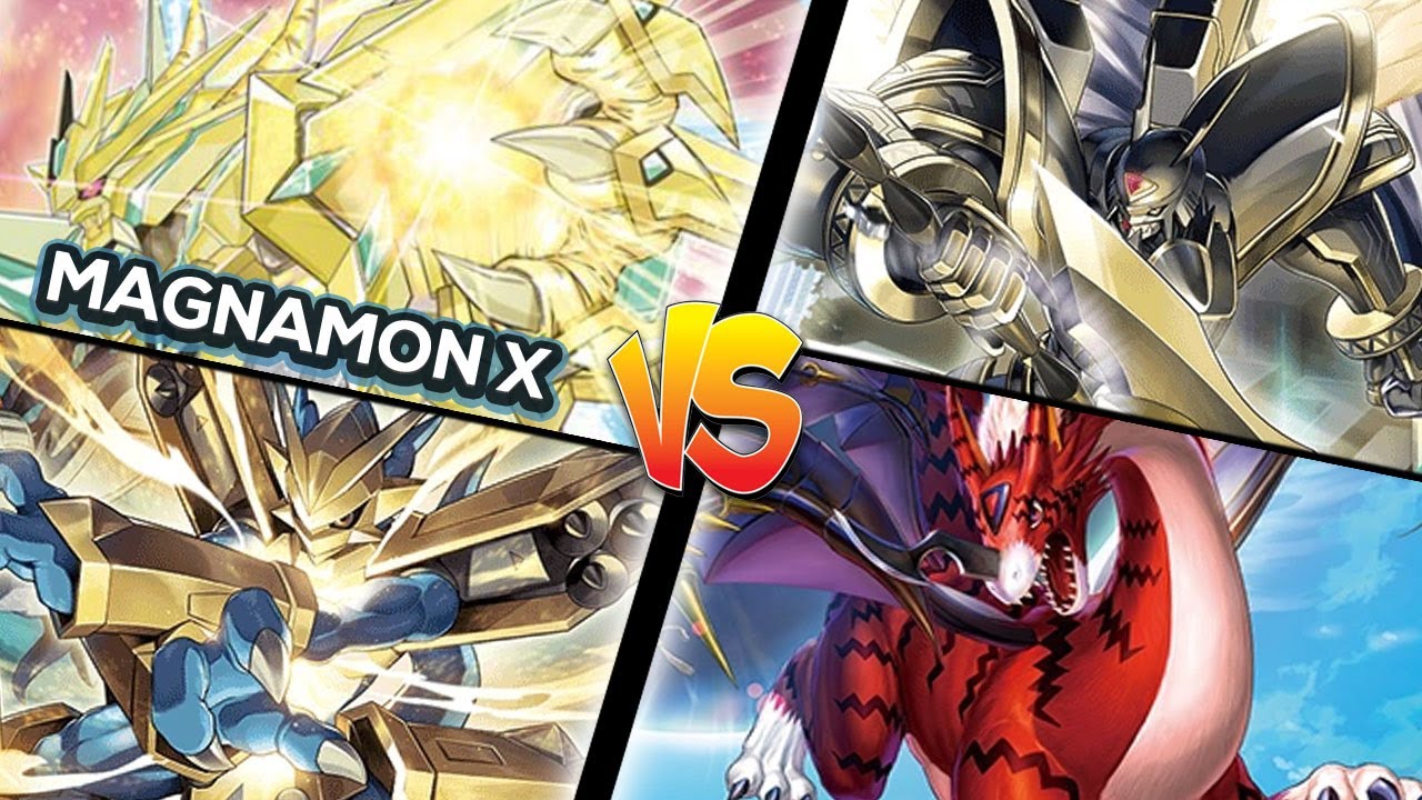 BT-16 Magnamon X vs Alphamon Ouryuken | Digimon TCG (New Format) - YouTube