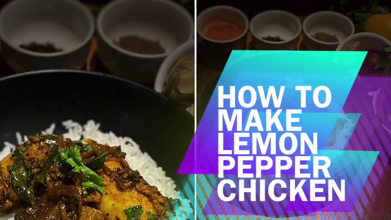 How To make my 10/10 Dish from MasterChef Australia- Lemon Pepper ...