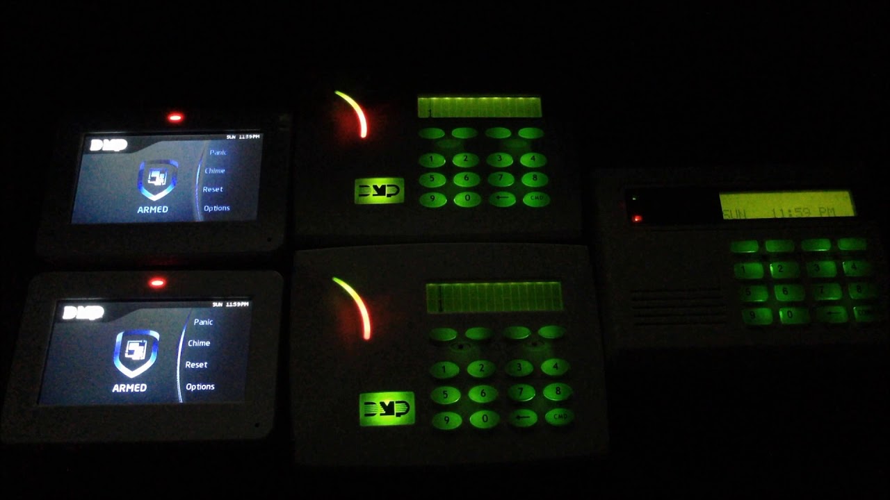 Happy New Year 2018 | Fun with XR-500 and Multiple DMP Keypads - YouTube