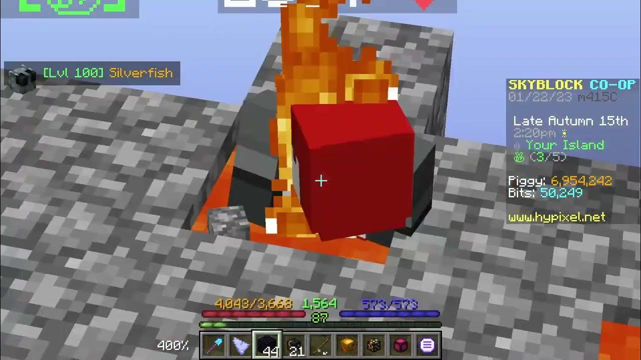 mining + NEW cobble gen Q&A | hypixel skyblock - YouTube