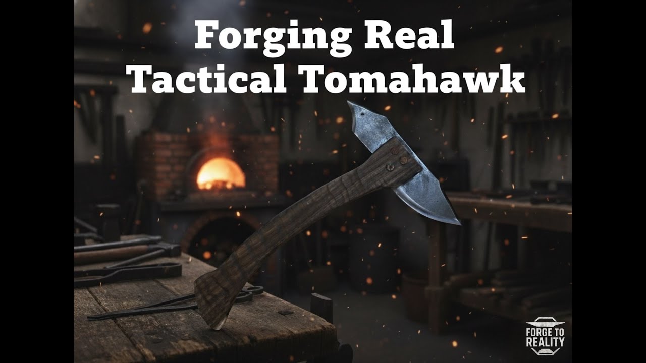 Forging a Tactical Tomahawk | Forge To Reality - YouTube