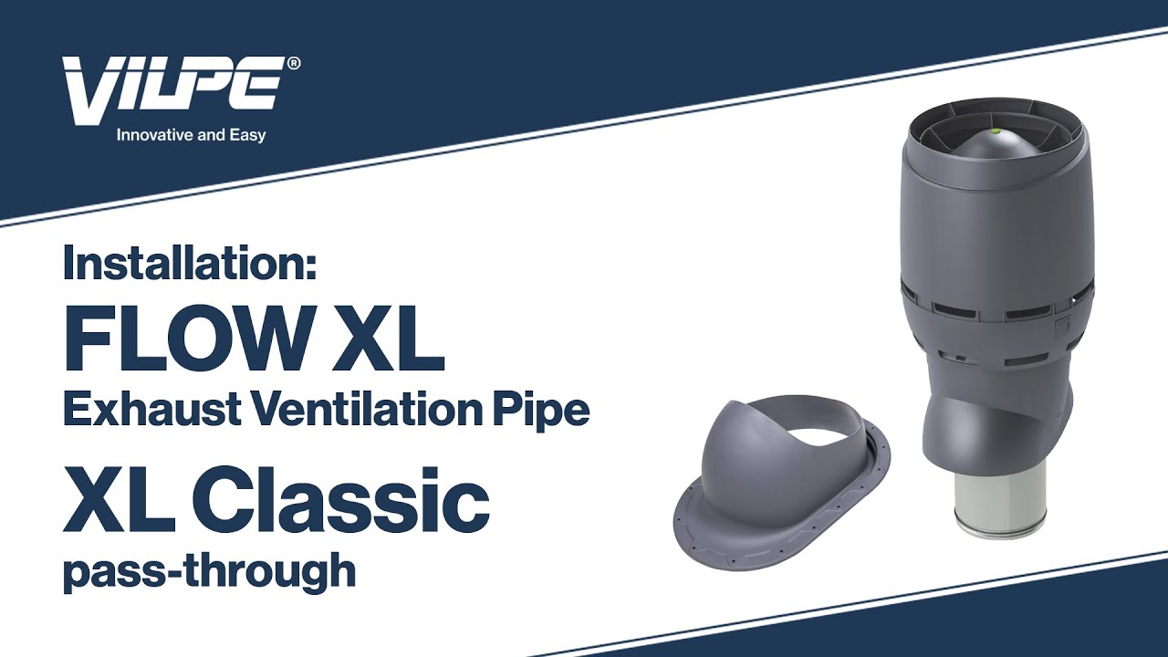 Installation of VILPE® XL Classic Pass-Through and 160P/IS/700 FLOW XL ...