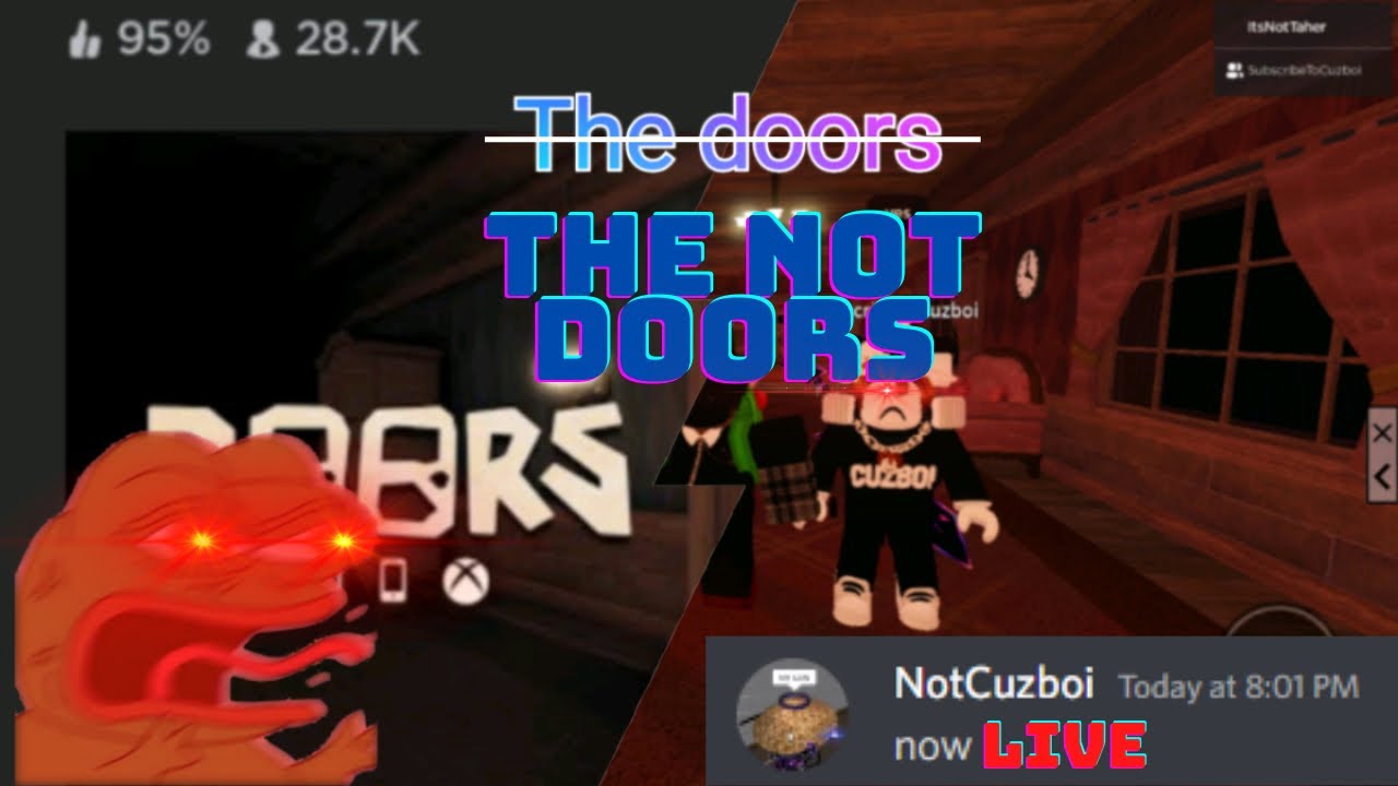The NOT DOORS LIVE 🔴 - YouTube