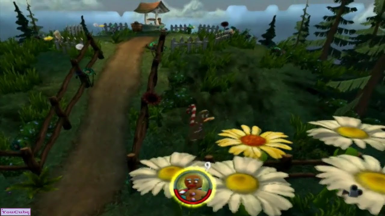 Shrek 2 - Jack and Jill's Farm - Daisy Well (Hero time! - Gingerbread ...