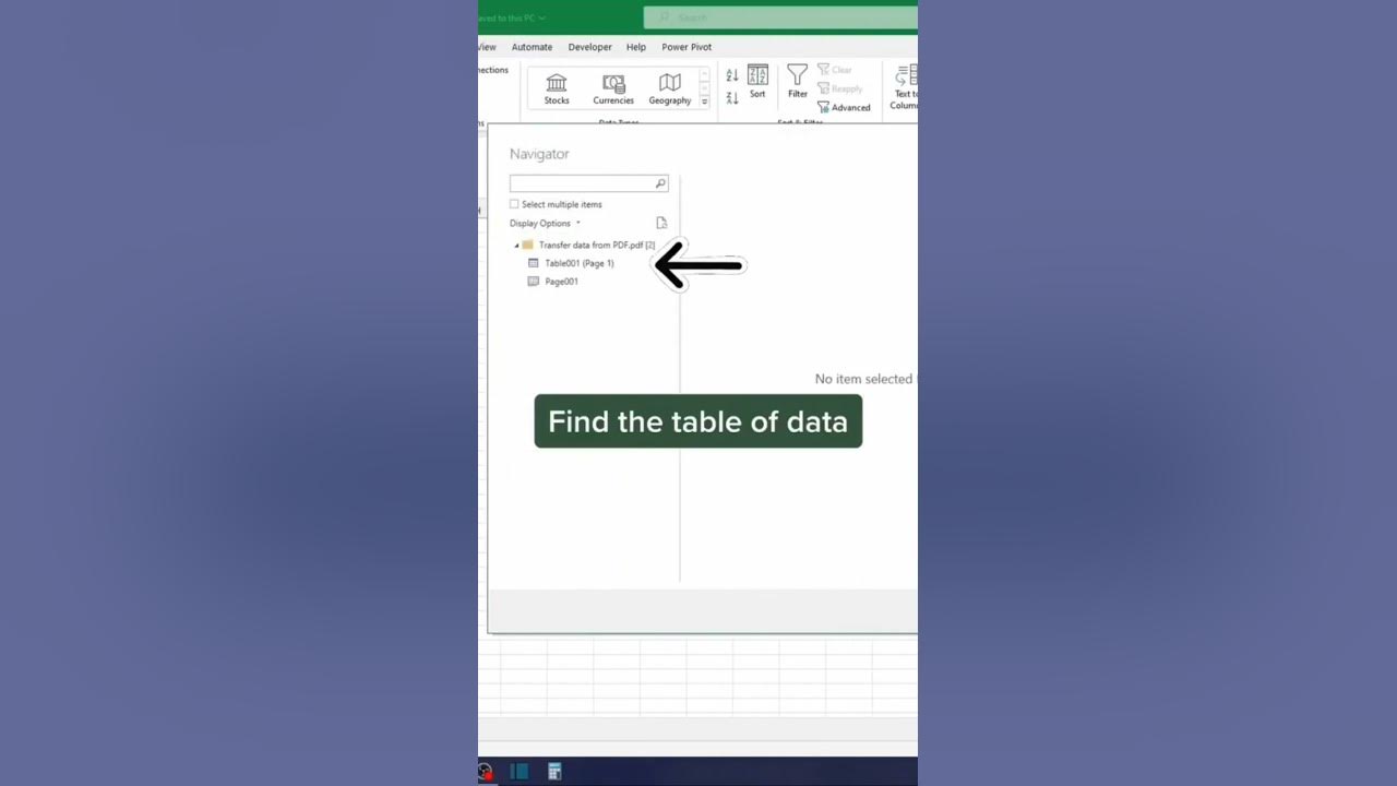 Pdf To Text In Excel Excelclub Exceltips Exceltricks Exceltutorial Microsoft Office