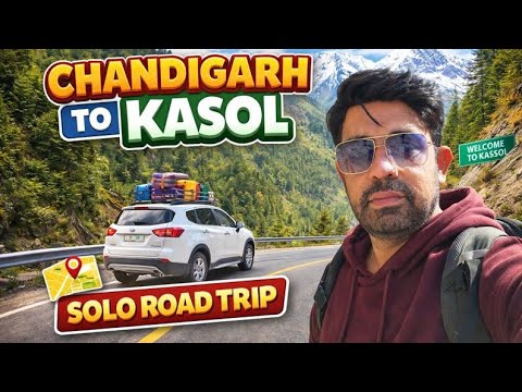 Chandigarh to Kasol | Solo Road Trip 🚗🏔️ | Travel2Explore - YouTube