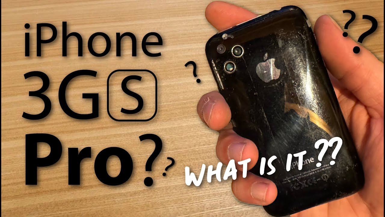 The Mystery of the iPhone 3GS Pro - What is this thing ??? - YouTube