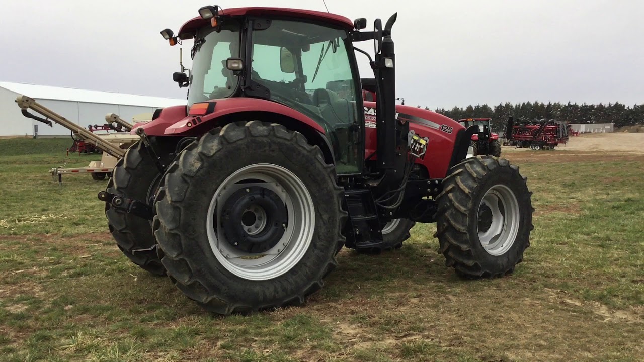 2011 Case IH Maxxum 125 MFD Tractor - YouTube