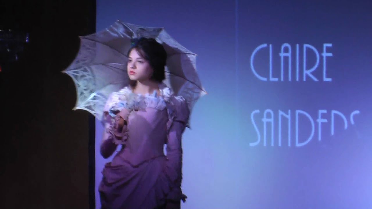 Steampunk Worlds Fair - Fashion Show - Claire Sanders - YouTube