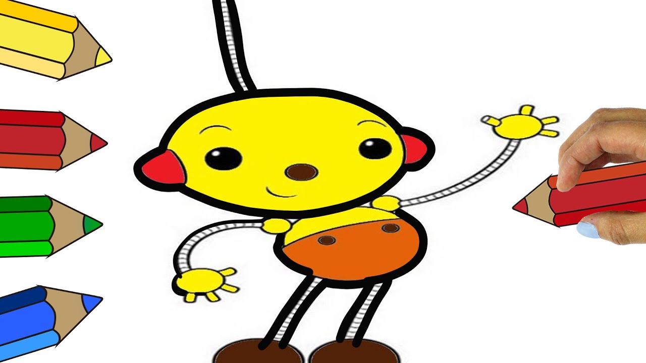 🟡 Comó Dibujar a OLIE POLIE- How to draw POLIE OLIE- How to draw rolie ...