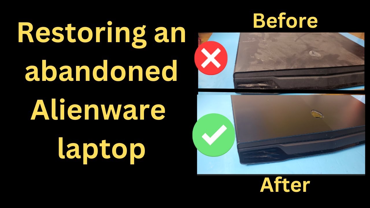 Restoration of a 16 years old Alienware full of dust and spiders inside ...