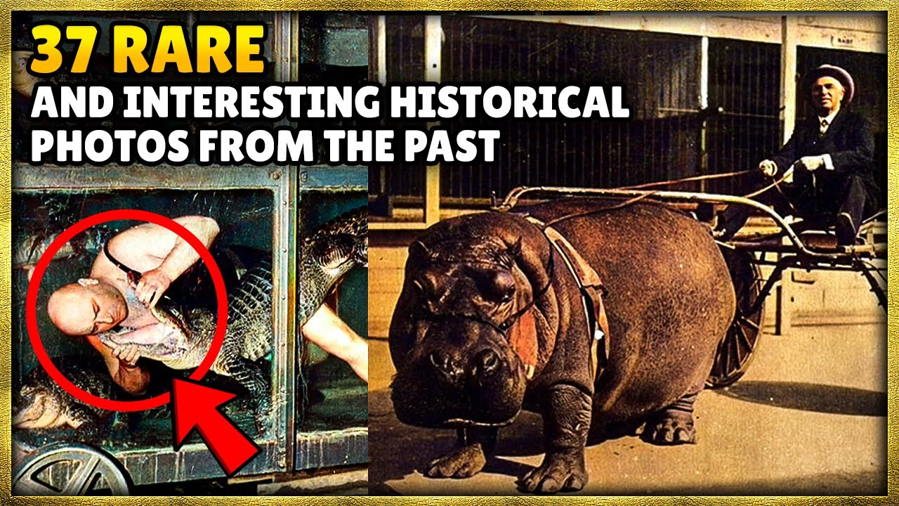 37 Rare and Interesting Historical Photos From The Past - YouTube