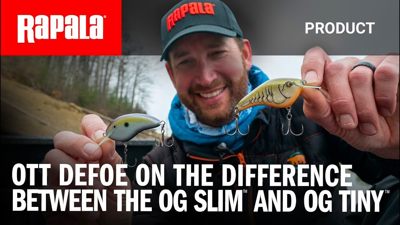 Rapala OG Slim vs OG Tiny - YouTube