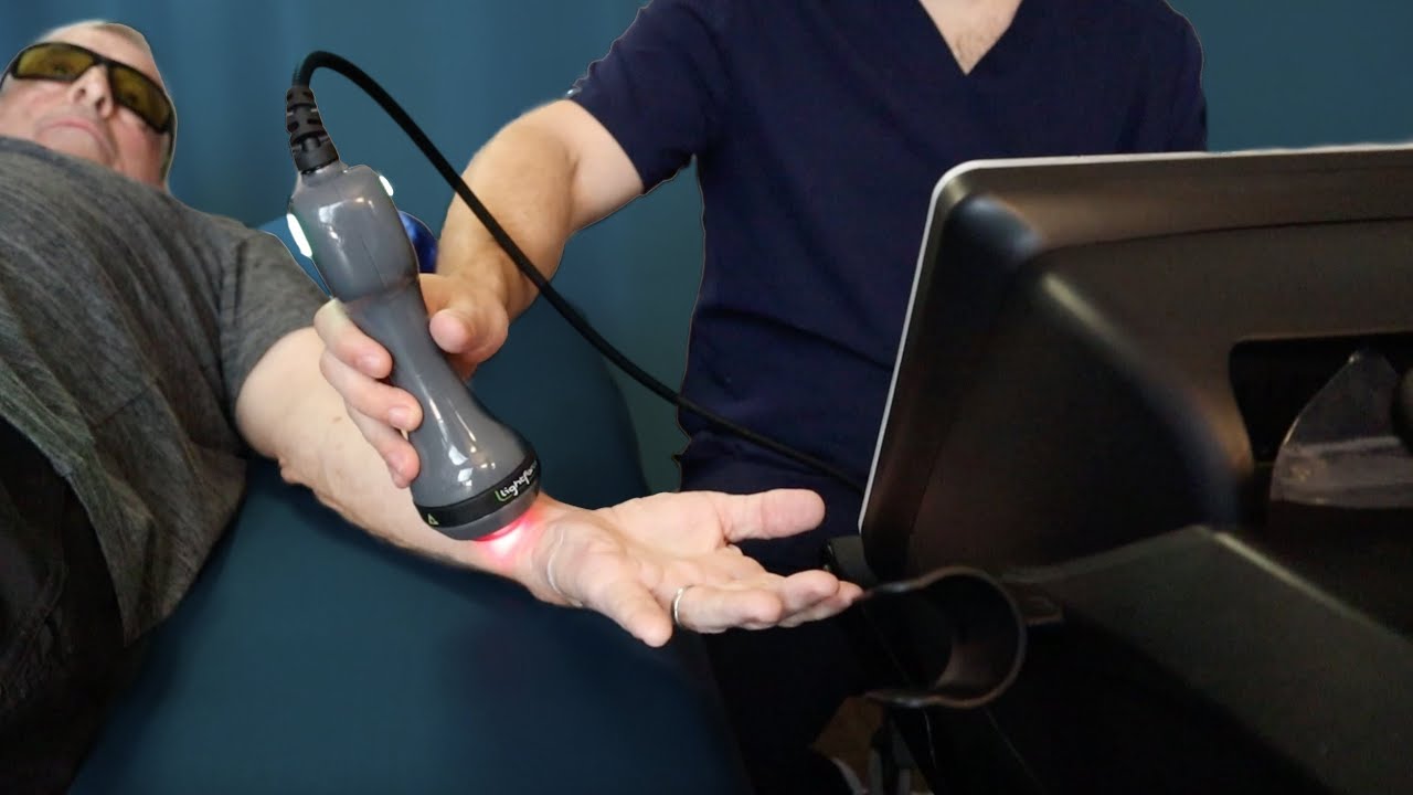 Bob's Healing Journey: Part 1 - Laser Therapy for Arm Pain - YouTube