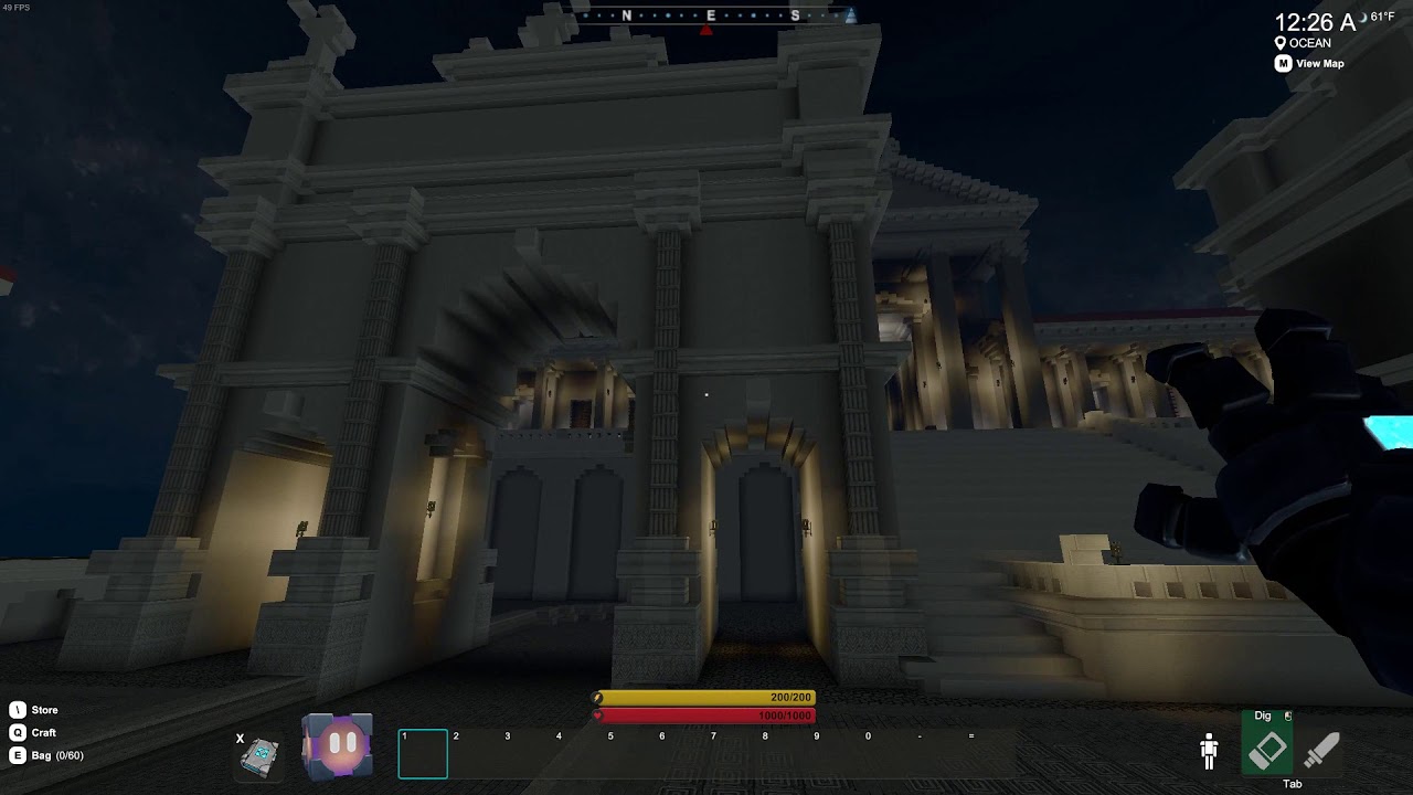 A ROMAN PALACE SPAWN IN CREATIVERSE! - Creativerse Adventure - YouTube