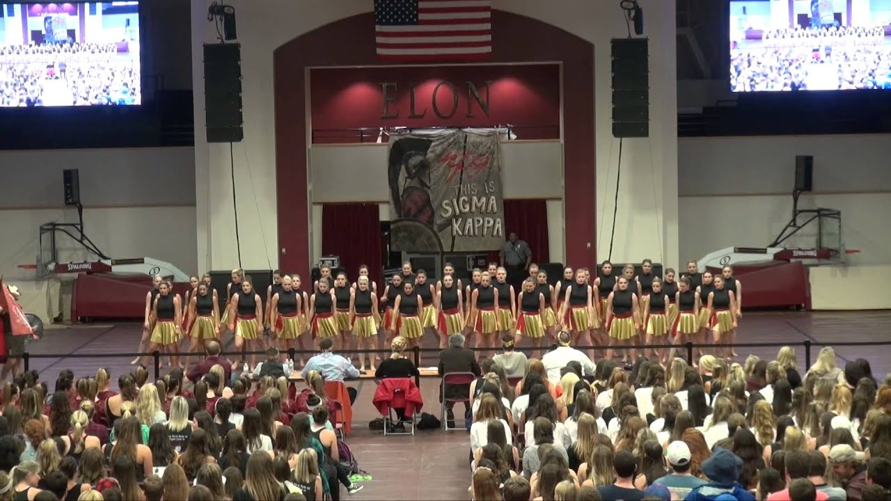Greek Week Dance 2015: Sigma Kappa - YouTube