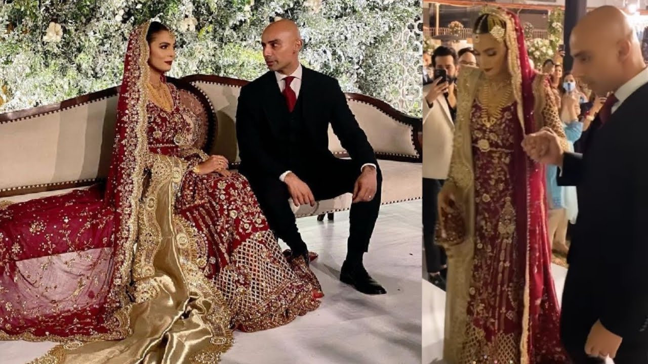 Pakistani Model of the Year Mushk Kaleem Wedding Complete - YouTube