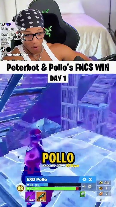 Peterbot & Pollo’s Epic FNCS Victory Royale! 🏆 | Insane First Win Comeback #fncs2024 #Peterbot # ...