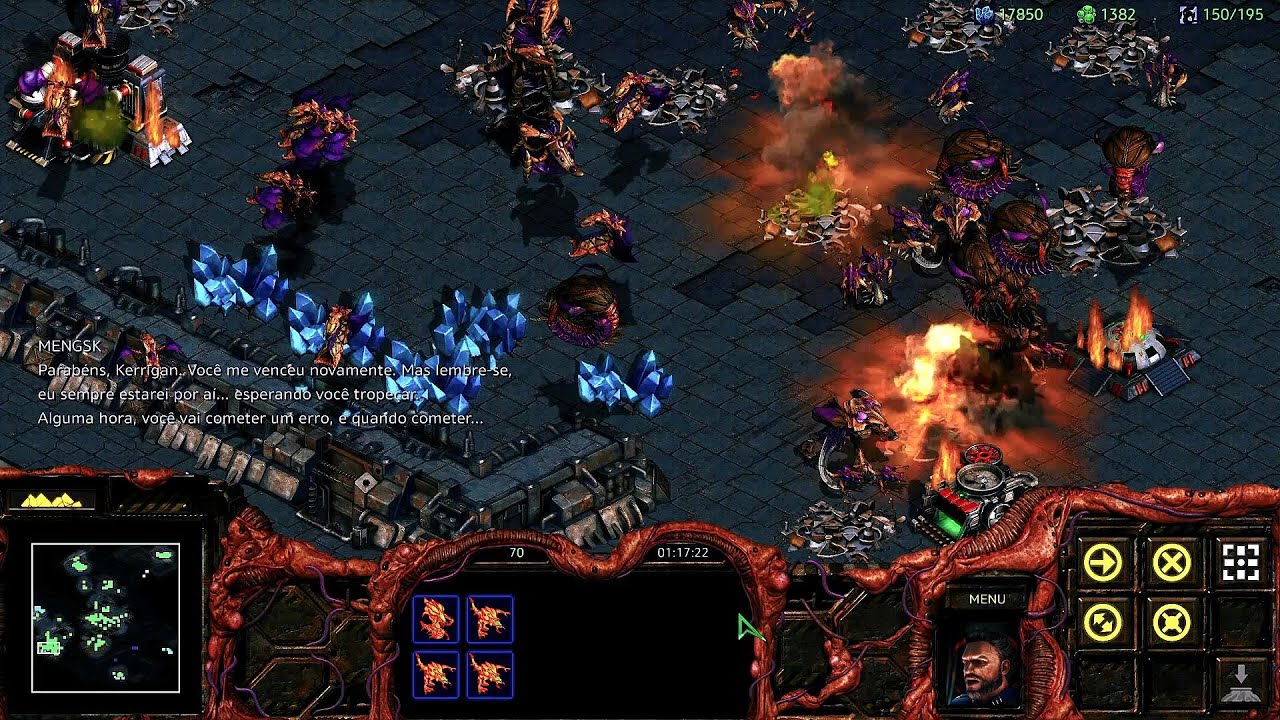 StarCraft Remastered: Brood War - Zerg: ÔMEGA - YouTube