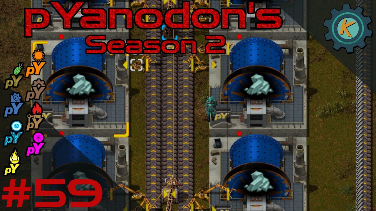 Factorio pYanodon's S2E59 - Zincreased Production! - YouTube