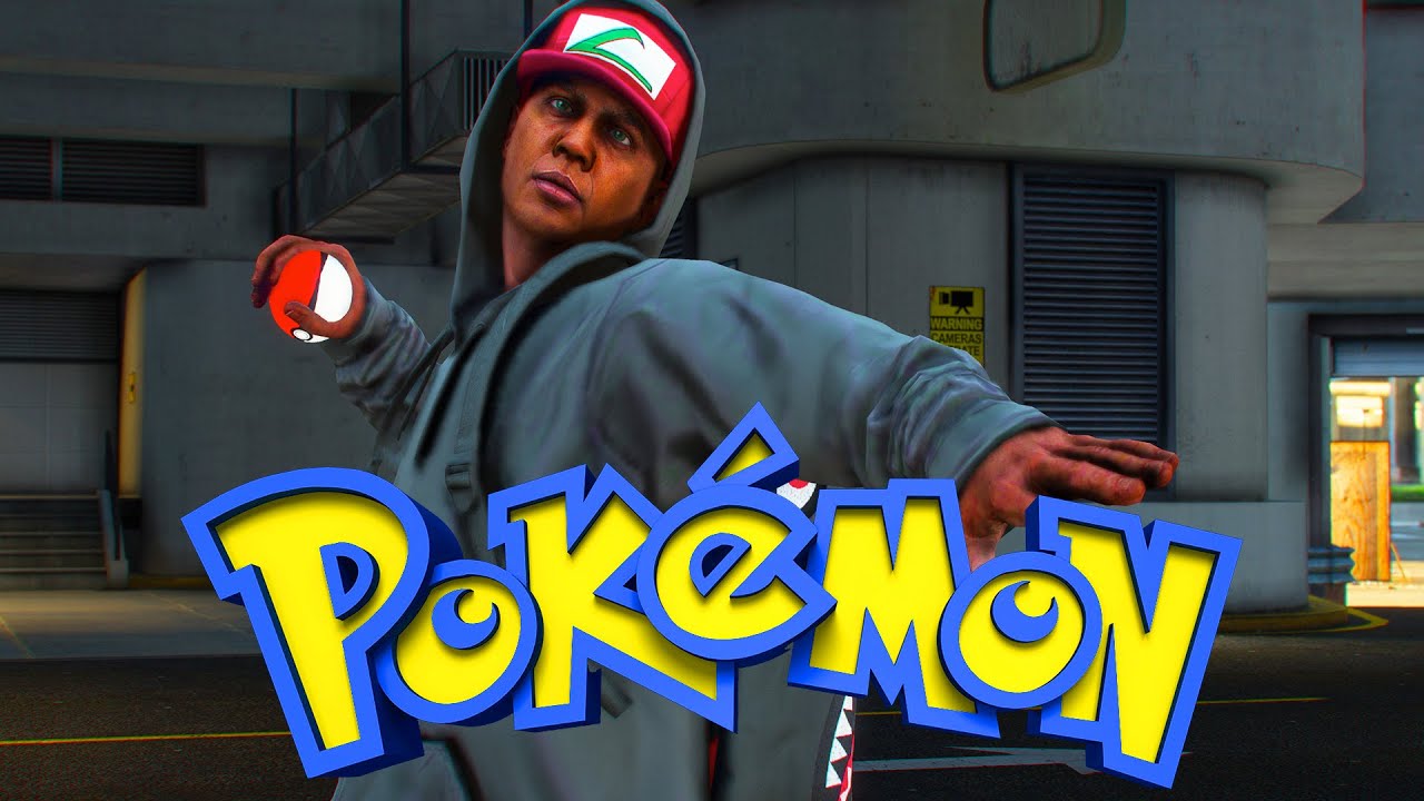 POKEMON IN THE HOOD - gta 5 - YouTube