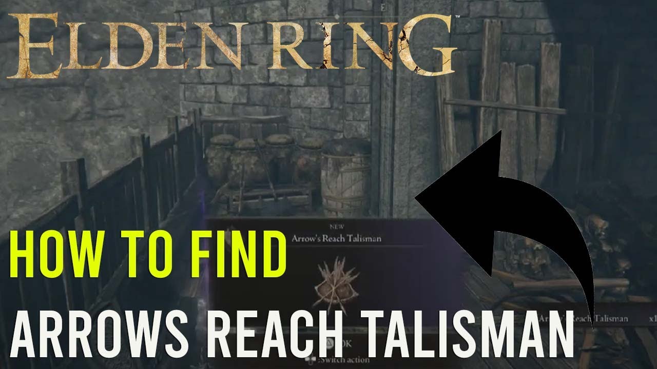 Elden Ring Arrows Reach Talisman Location (Early Game) - YouTube