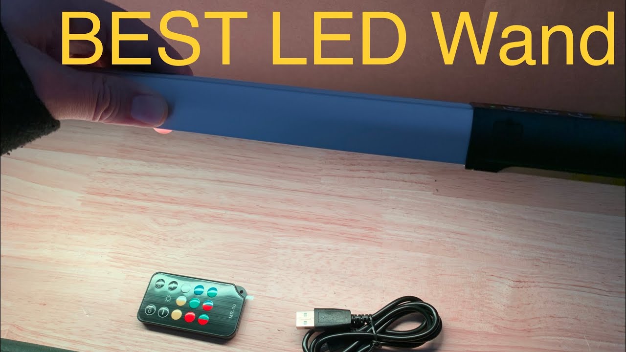 Best LED Light Wand Hagibis RGB Handheld LED Stick Photography Light 9 ...