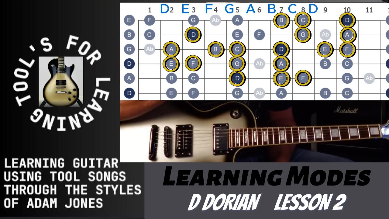 Using TOOL songs to learn Modes Lesson 2 Using H. - YouTube