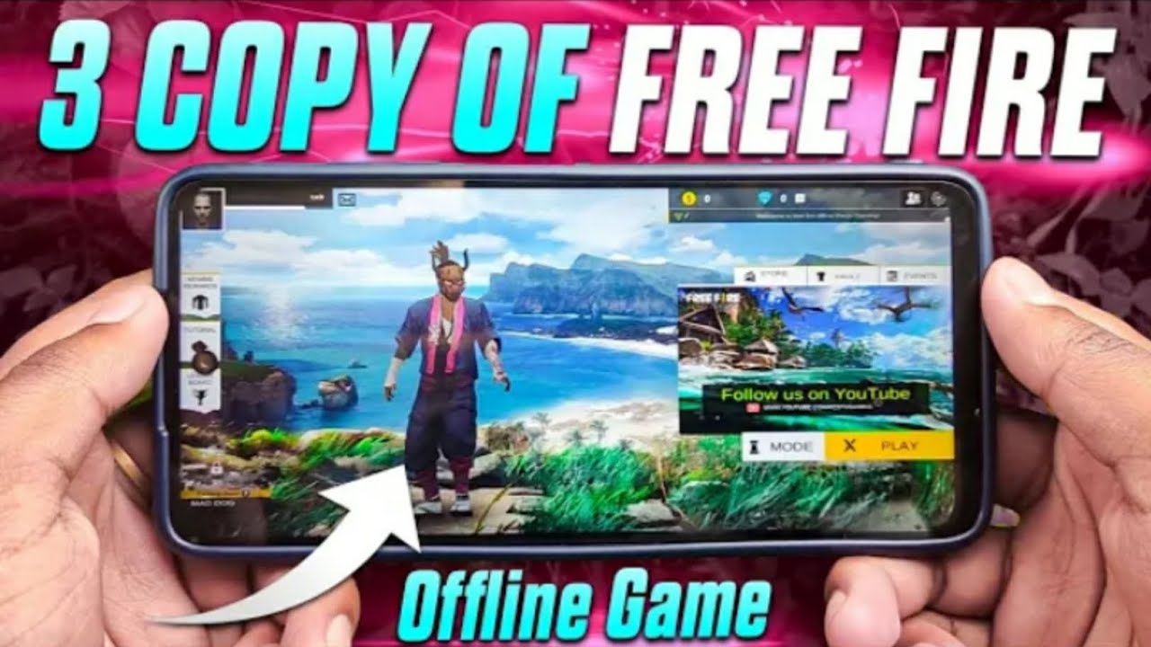 FREE FIRE COPY GAMES @TotalGaming093 #freefiremax #freefirecopy - YouTube