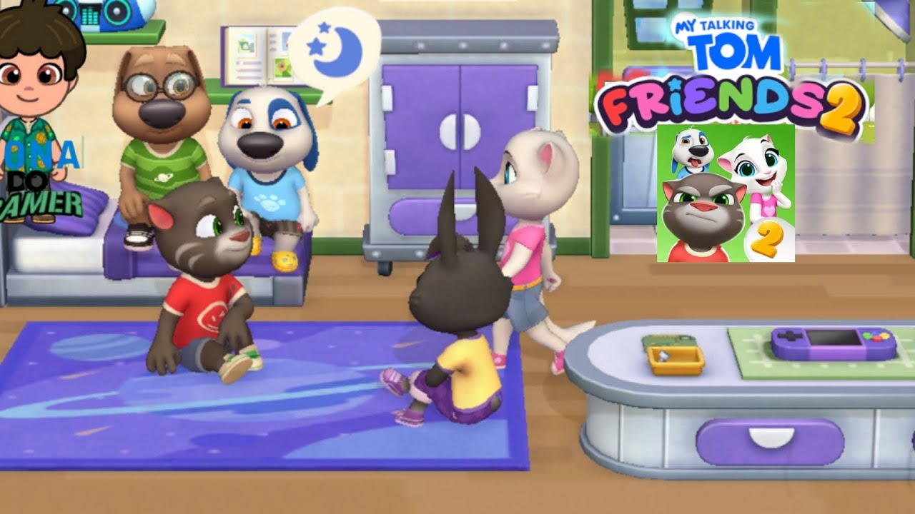 My Talking tom friends 2 nova atualização brincado com Ben becca Hank ...