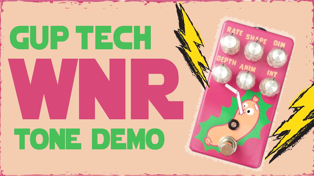 Dr. Madtone - Gup Tech - WNR (Chorus Slapback Delay) - YouTube