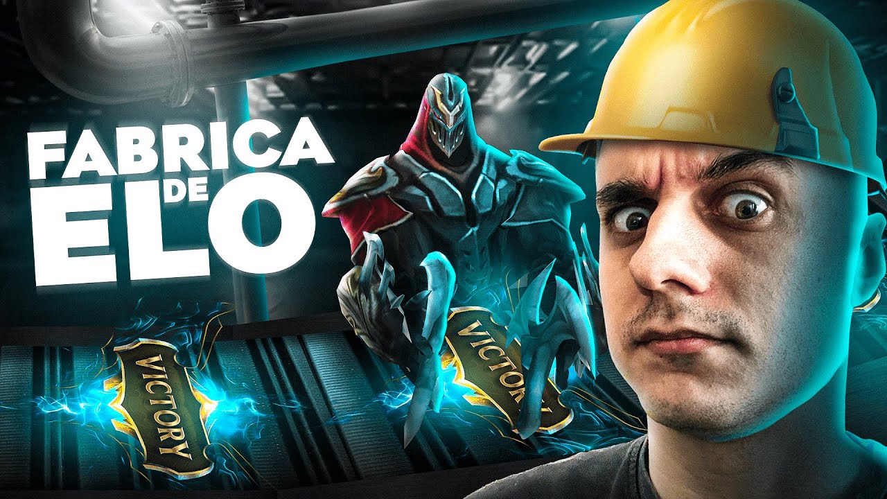CHITZAO SALAHOR LA FABRICA DE ELO! ZED BUFF LA TESTE! - YouTube