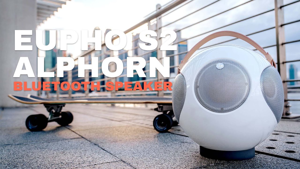 Futuristic Bluetooth Speaker | EUPHO S2 ALPHORN by UB+ - YouTube