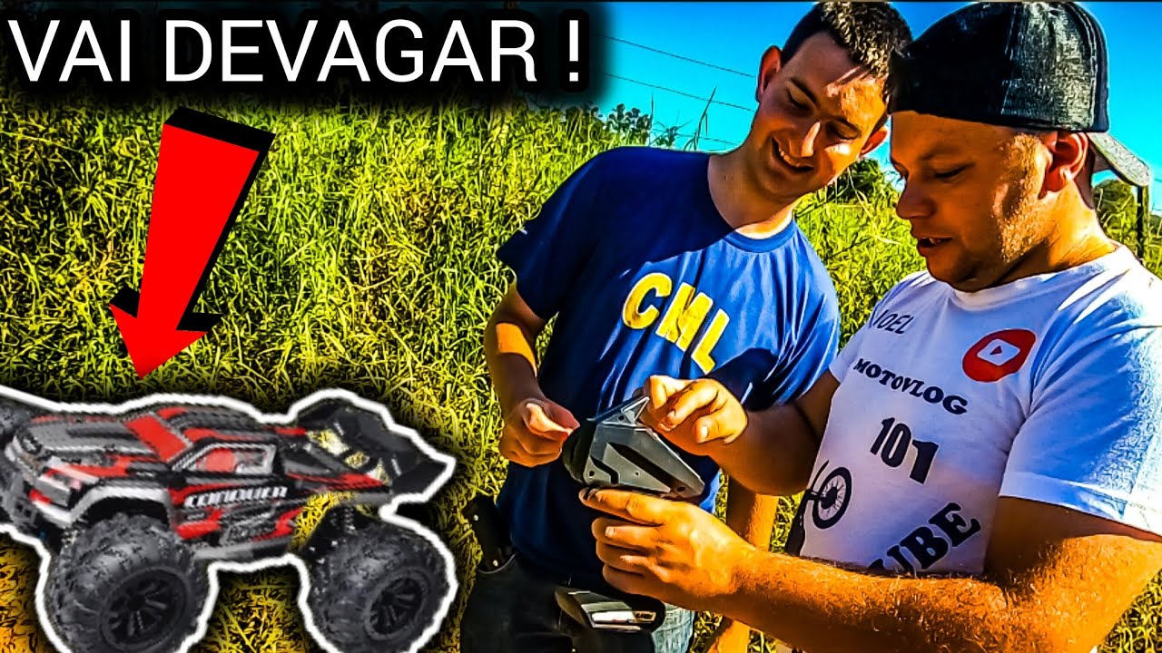 O ALAN VLOGS QUASE BATEU MEU CARRO DE CONTROLE REMOTO NOVO ! - YouTube