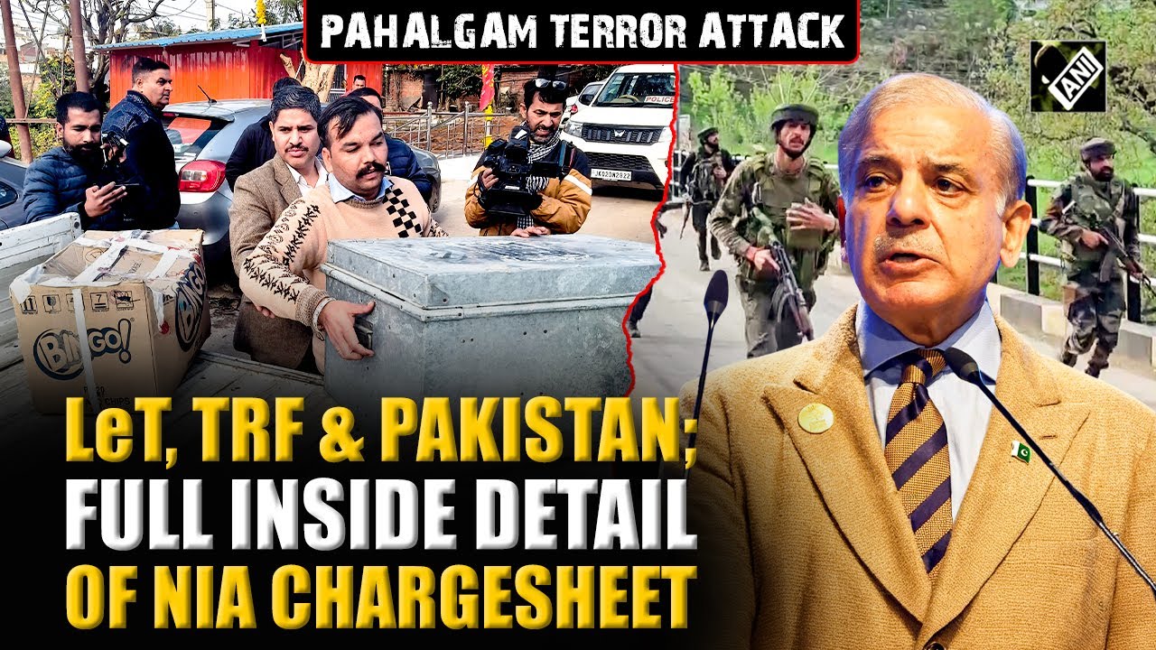 NIA names Pakistani handler Sajid Jatt among seven in Pahalgam Terror ...