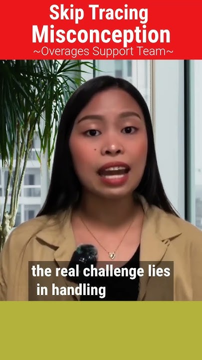 Skip Tracing Misconception - YouTube