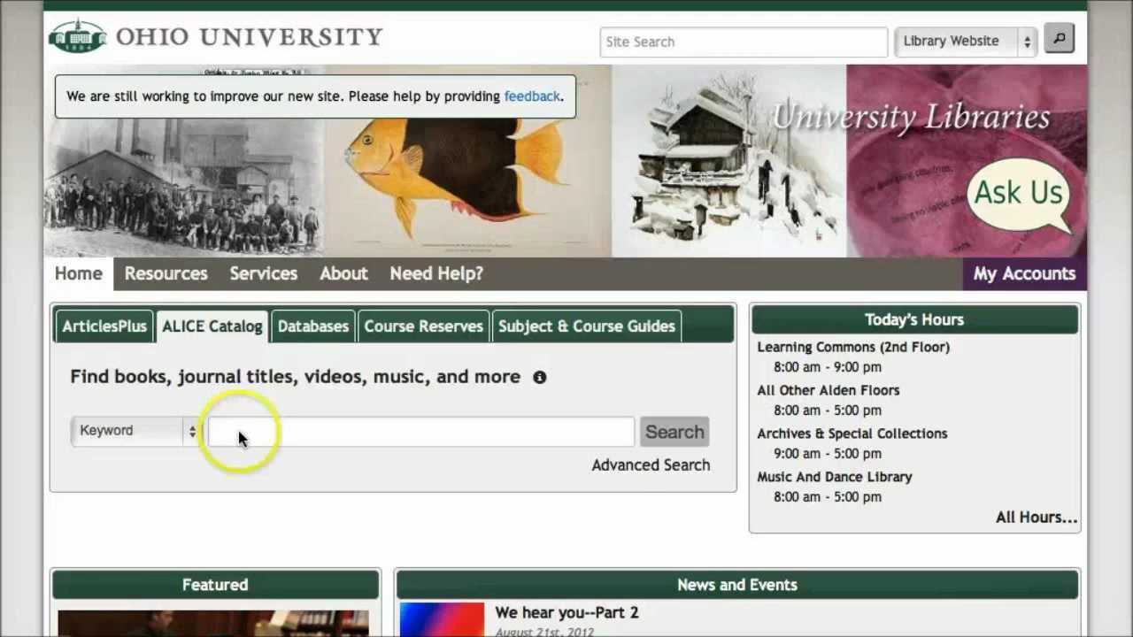Find ebooks from OU Libraries - YouTube