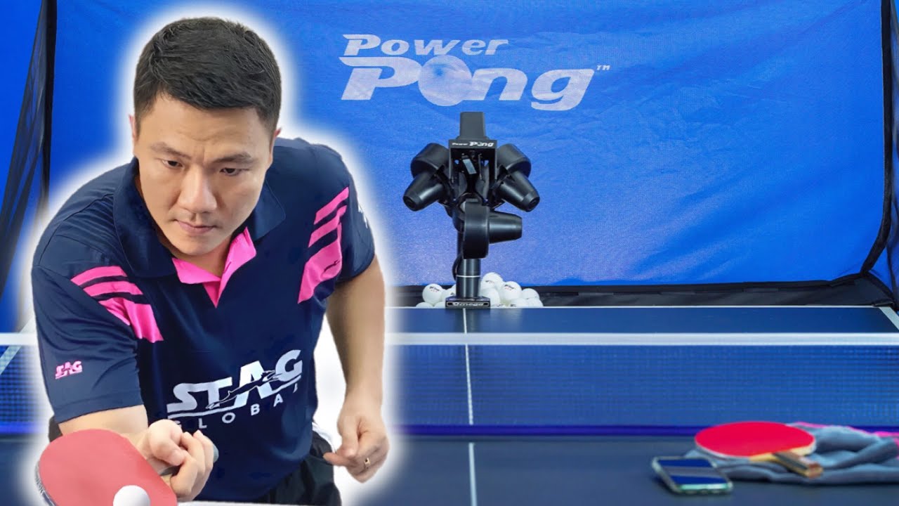 No Training Partner? Train Like a Pro 🏓 | Power Pong Robot Demo - YouTube