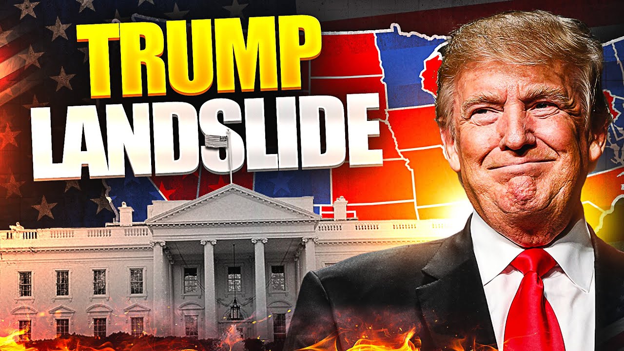 Trump Landslide Win INEVITABLE | This 2024 Election Map Is SHOCKING ...