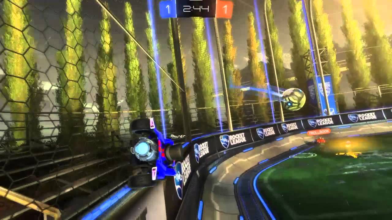 Rocket League: Attacking Defender - YouTube