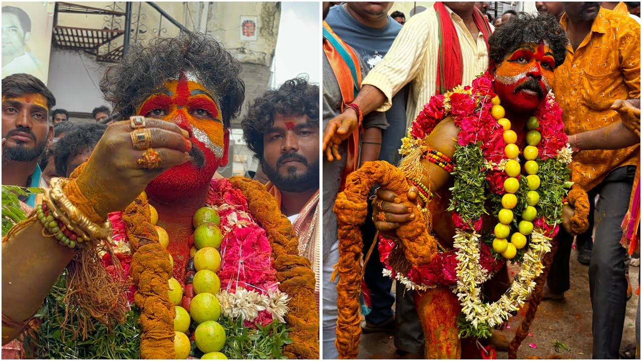Potharaju Gavu 2024 | Potharaju Gavu at Langar House Bonalu 2024 ...