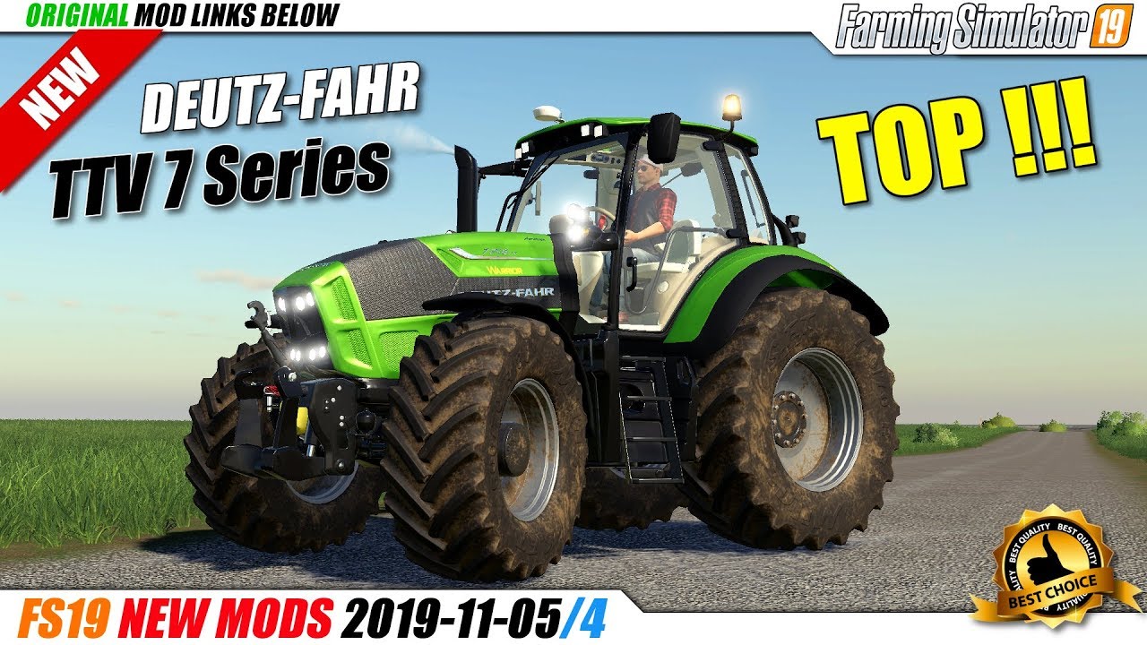 FS19 | New Mods (2019-11-05/4) - review - YouTube