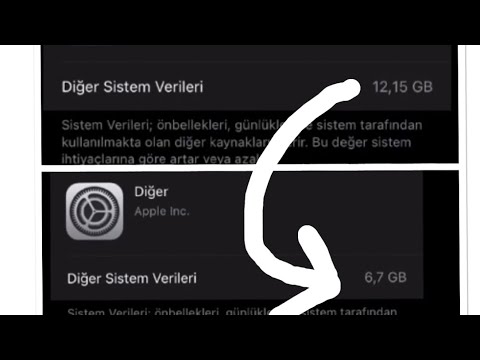 iphone hafıza boşaltma / Diğer Sistem Verileri Silme Nasıl Yapılır?