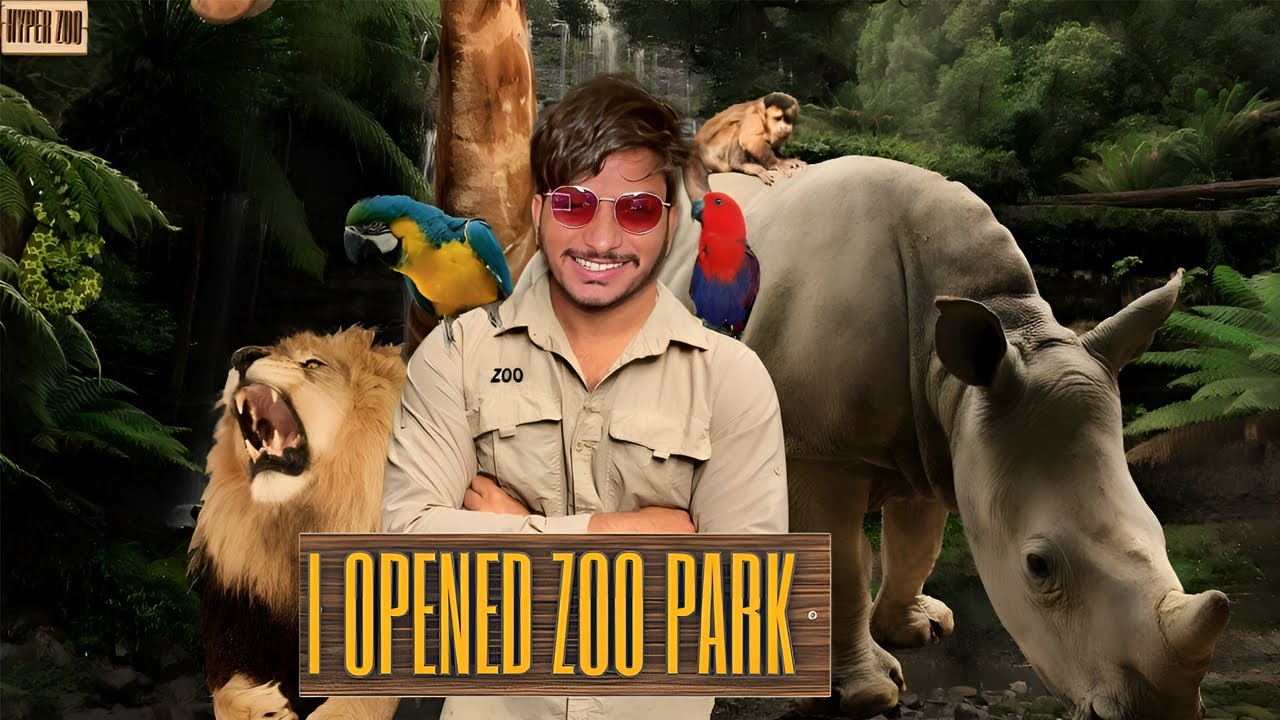 I OPENED MY OWN ZOO PARK | PLANET ZOO GAMEPLAY | HYPER KING - YouTube