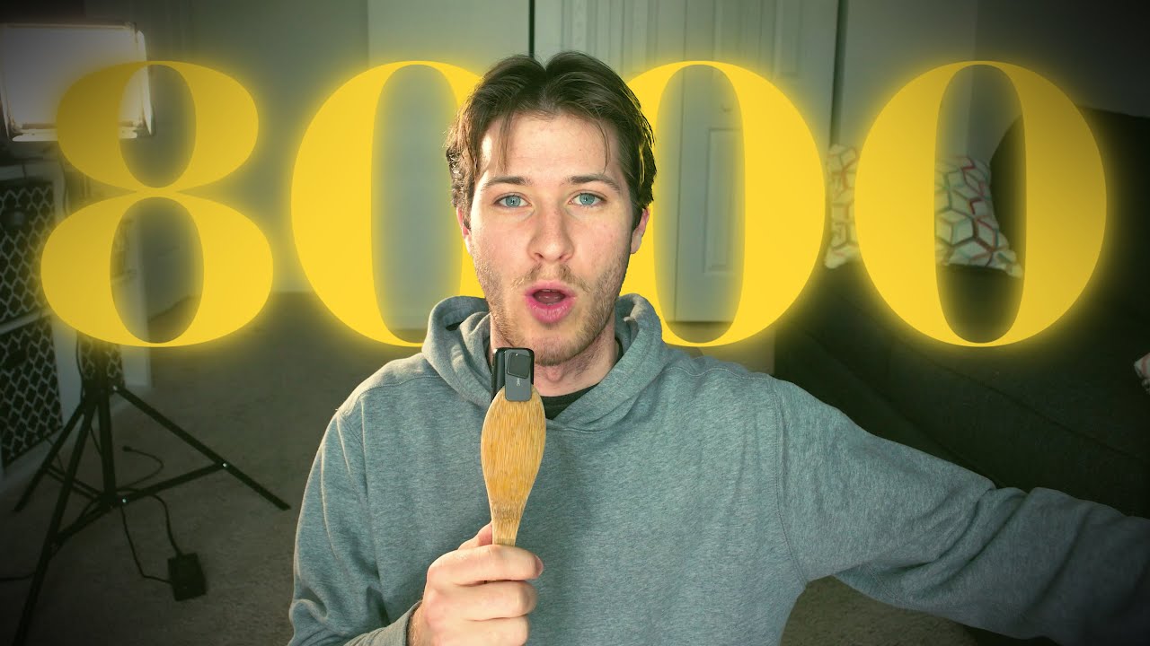 8000 Subscribers, the future, and a thank you. - YouTube