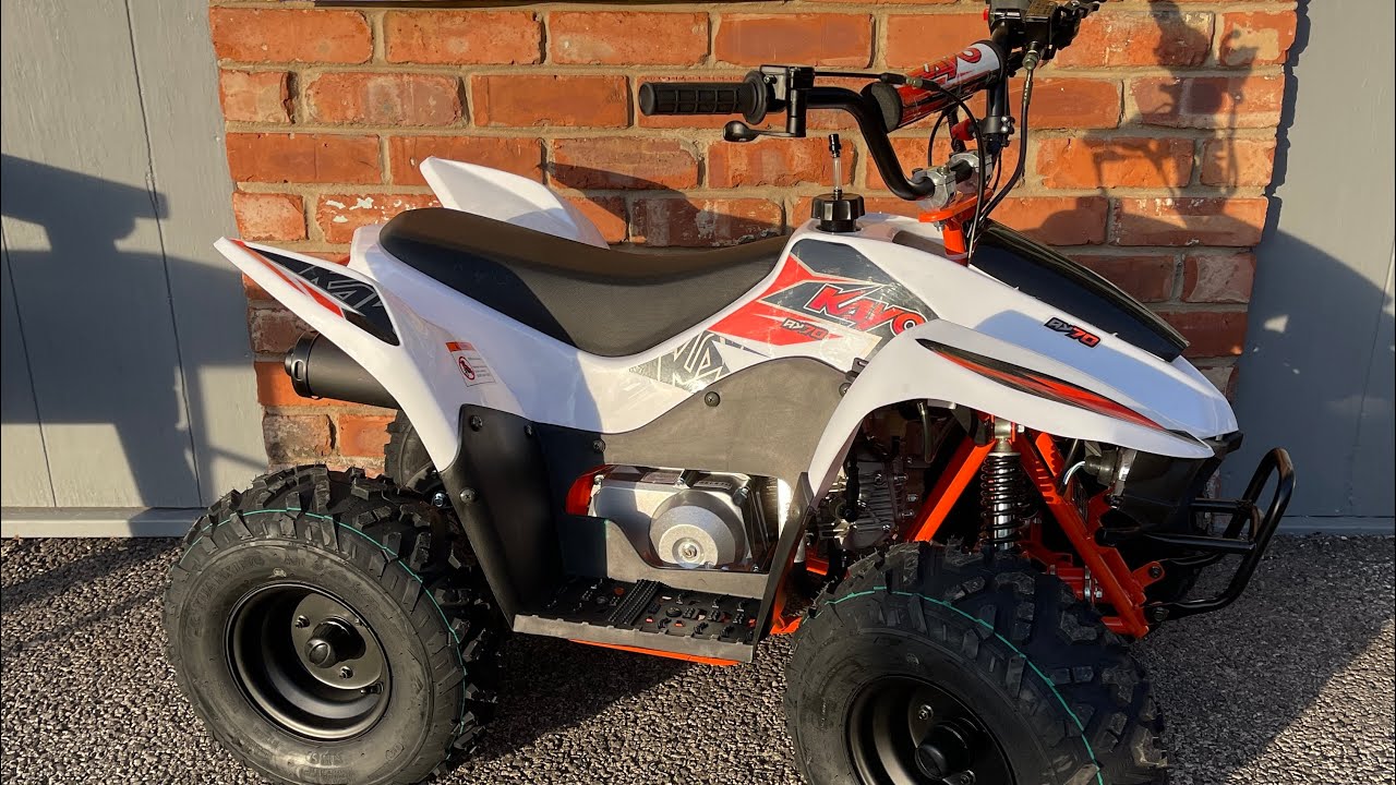 KAYO 70cc Auto Quad Bike - YouTube