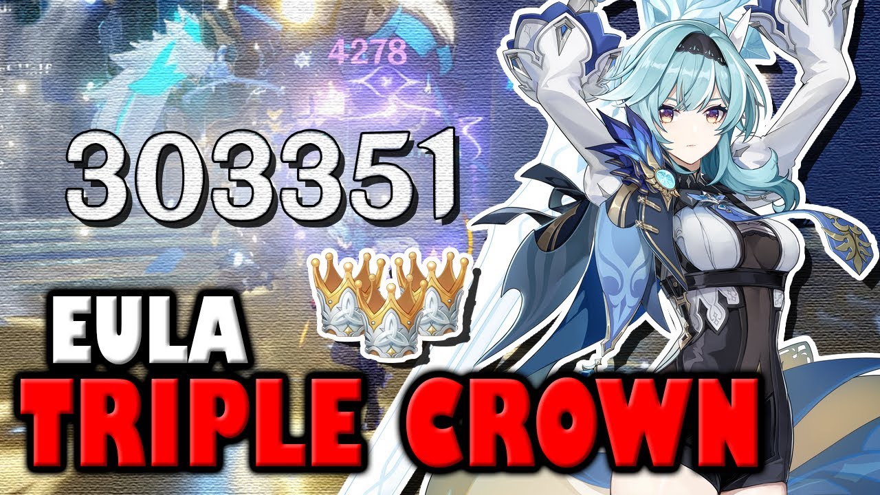 Eula Character Showcase | HUGE CRITS | Genshin Impact - YouTube