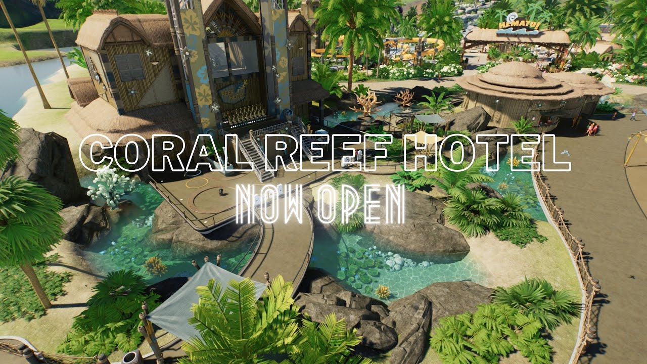 Planet Coaster 2: Coral Reef Hotel (Sunshine Scandinavia part 9) - YouTube