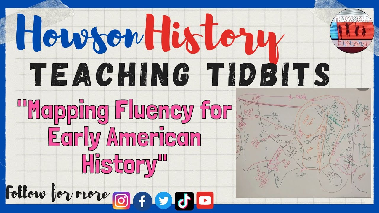 Mapping FLUENCY for Early American History - YouTube
