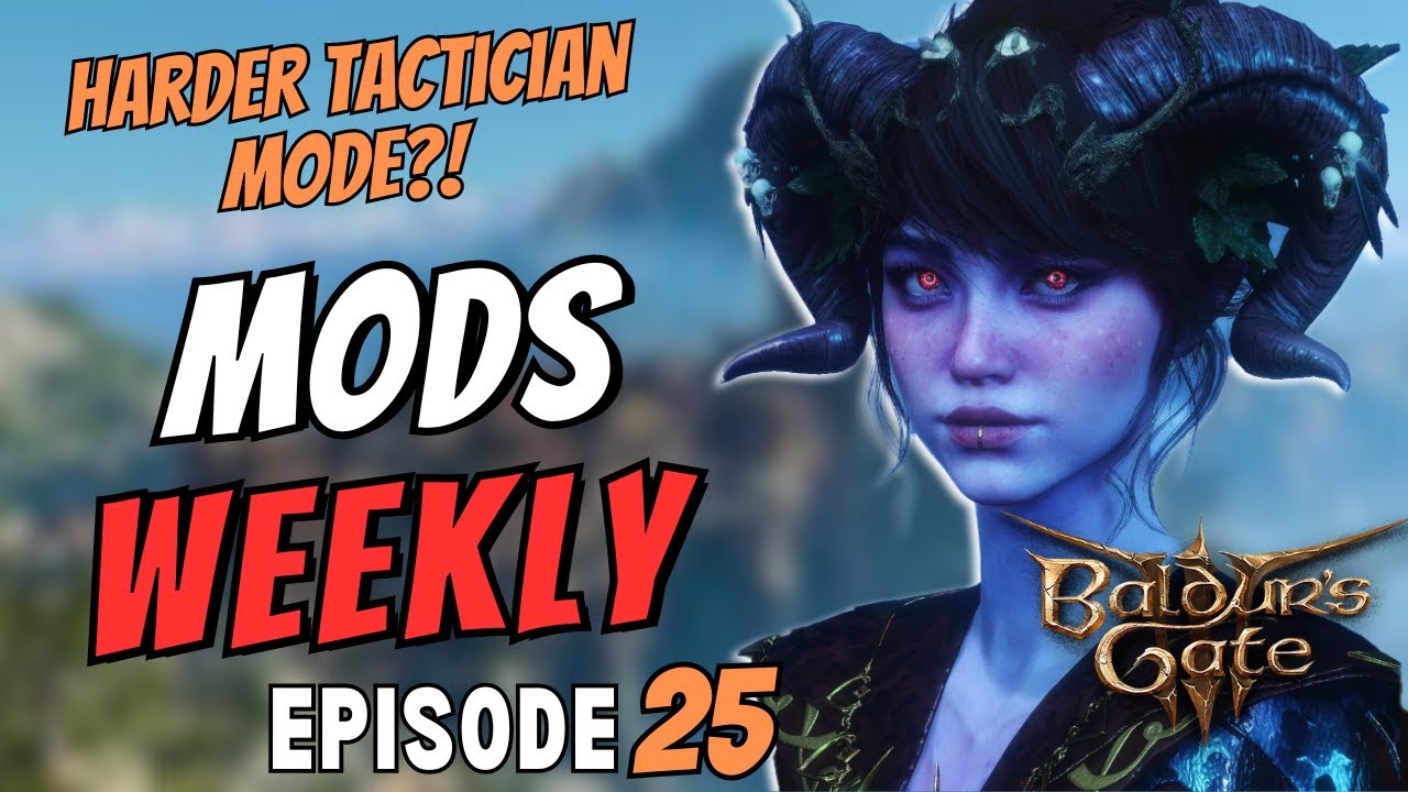 Finally a Harder Tactician MODE! Check this out! BG3 Mods Episode 25 ...